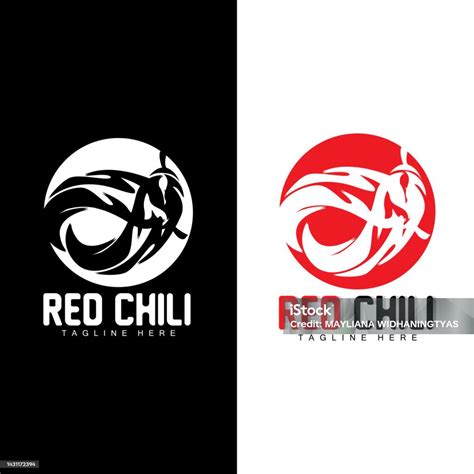 레드 칠리 로고 핫 칠리 페퍼스 벡터 칠리 가든 하우스 일러스트 레이 션 회사 제품 브랜드 일러스트 레이 션 건강한 생활방식에 대한 스톡 벡터 아트 및 기타 이미지 Istock
