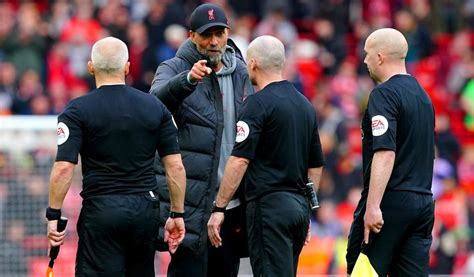 Klopps Dauer Zoff „die Schiedsrichter Behaupten Ich Würde Lügen“ Mopo