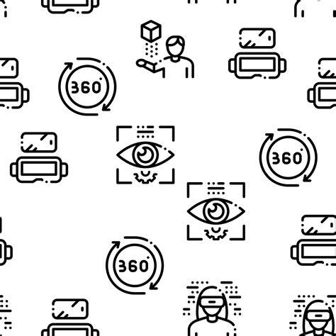 Simulation Equipment Seamless Pattern Vector 17389163 Vector Art At