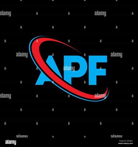 Apf Logo Apf Letter Apf Letter Logo Design Initials Apf Logo Linked