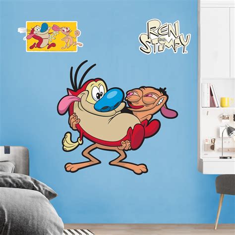 Ren And Stimpy Ren And Stimpy Realbig Holding Stimpy Collection Of