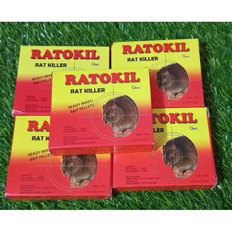 Ratokil 50g Rat Killer Ready Mixed Bait Pellets Shopee Philippines