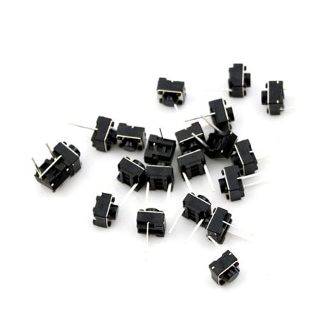 JINXING 20Pcs Momentary Tactile Tact Push Button 2 Pin Switch DIP 6 X 6 X 5mm Lazada PH