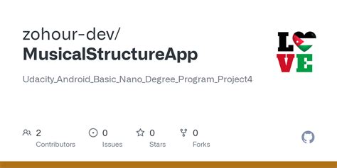 Github Zohour Dev Musicalstructureapp Udacity Android Basic Nano Degree Program Project