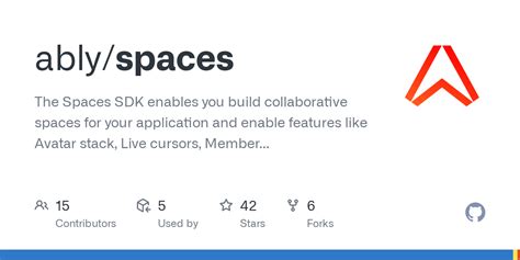 Github Ablyspaces The Spaces Sdk Enables You Build Collaborative Spaces For Your Application