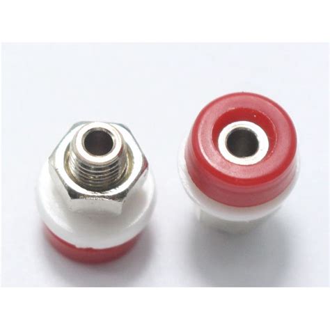 Jual Soket Banana Binding Socket Steker Bus 2mm Female Connector Plug Merah Shopee Indonesia