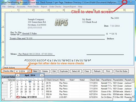 EzCheckPrinting How To Open Mdb File