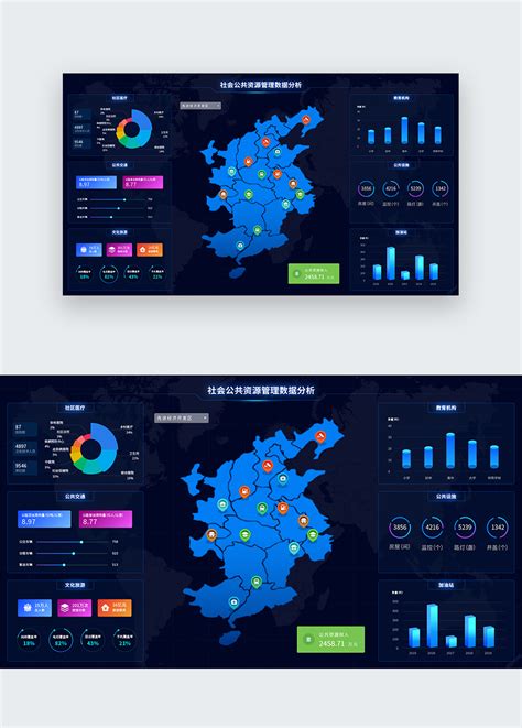 Ui 디자인 웹 페이지 소셜 퍼블릭 빅 데이터 인터페이스 이미지 사진 401593569 무료 다운로드