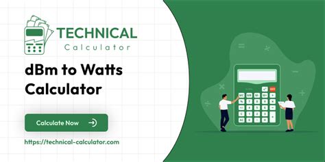 Dbm To Watts Calculator