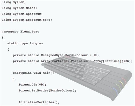 Elena New Programming Language For The Zx Spectrum Next Vintage Is The New Old