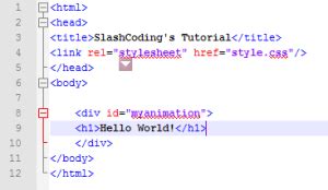 Create An Animated Background Using CSS For Better Loading
