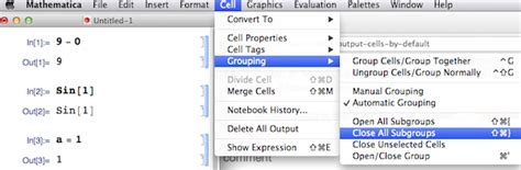 Front End How To Fold Output Cells By Default Mathematica Stack