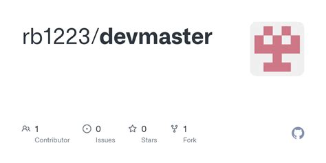 Github Rb1223devmaster
