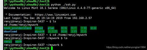 使用python实现一个ssh客户端 python使用ssh协议替代paramiko csdn博客