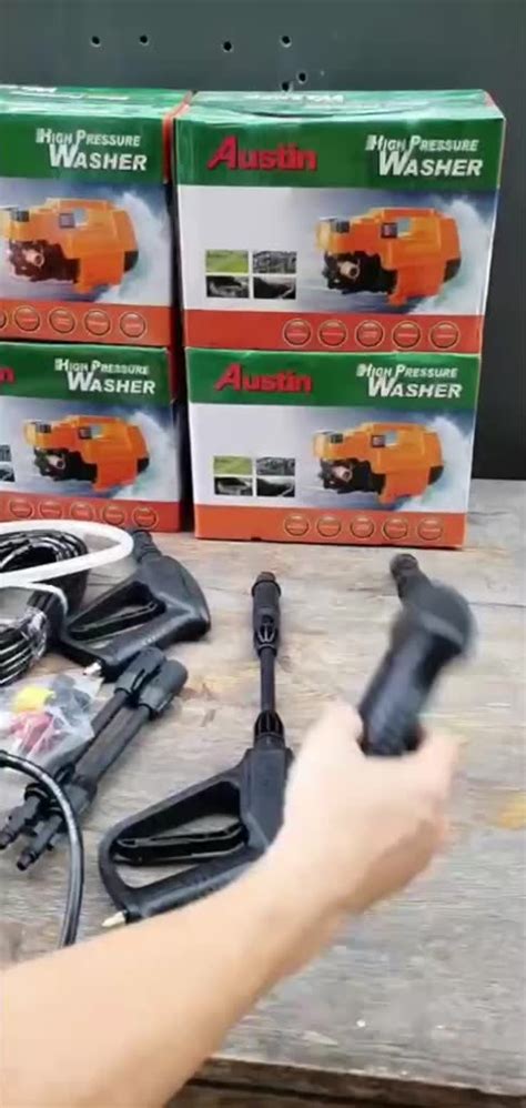 Austin เครื่องฉีดน้ำแรงดันสูง ปรับความแรงได้ 500 Bar 5000w ของแถม Shopee Thailand