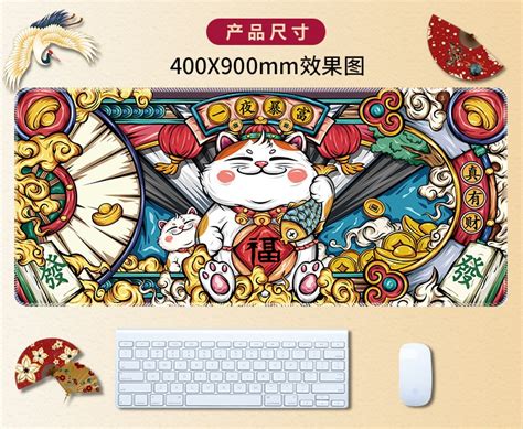 💥 ใหญ่ หนา นุ่ม 💥⌨️ แผ่นรองเม้าส์ แผ่นรองเมาส์ ขนาดใหญ่ 900 400 3 Mm ⌨️💥 E Sports Gaming