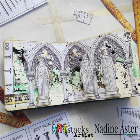 ‘one Project Two Ways By Nadine Aster Artstacks