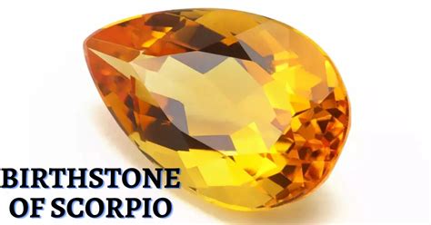 Birthstone Of Scorpio Symbolism And Significance