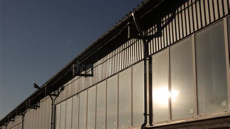 Building Cladding Panel Structure Manufacturing Plant Stock Video