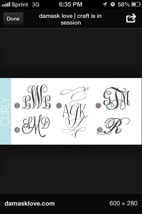 Monogram Fonts For Tattoo Tattoo Fonts Monogram Fonts Tattoos