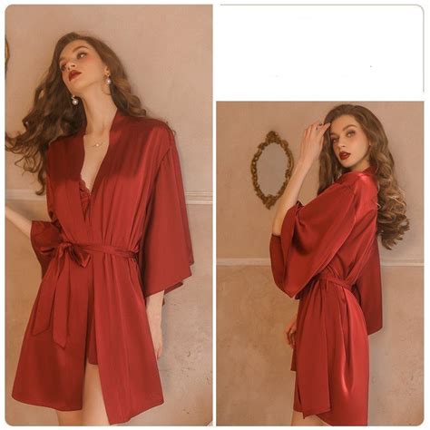 Áo Choàng Ngủ Lụa Dáng Trơn Nhiều Màu Bs 2044 Shopee Việt Nam