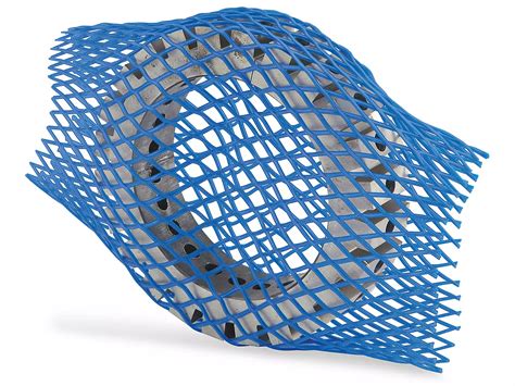 Heavy Duty Protective Netting 3 5 X 82 Blue S 17965 Uline