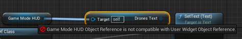 Game Mode Hud Object Reference Is Not Compatible Ask Gamedevtv