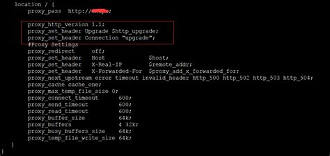 Nginx 反向代理signalr Websocket，500 错误解决