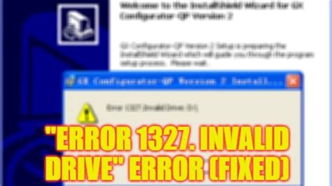 Fix Error 1327 Invalid Drive On Windows 2023