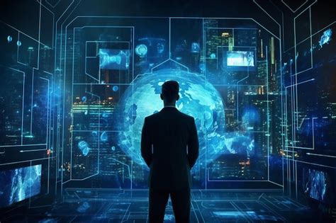 Premium Photo Ensuring Cyber Security Safeguarding Business In The Era Of Ai Computing And