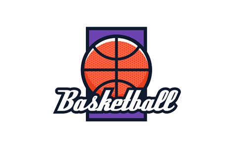 로고 농구의 상징 방패의 배경에 화려한 농구 공 엠블럼 스포츠 클럽 팀 로고 템플릿 배지 아이콘 공 방패 격리된 벡터 그림입니다