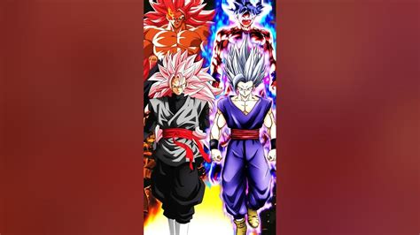 Ultimate Showdown Black Goku And Black Gohan Ssj3 Roses Vs Mui Goku