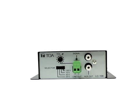 Toa Electronics Pte Ltd Lc 100 Line Converter