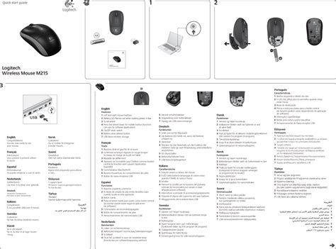 Logitech Wireless Mouse M Users Manual M EMEA
