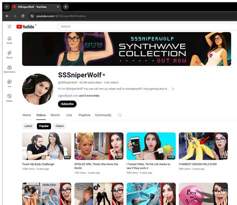 The Sssniperwolf The Controversy Between Reaction Videos Ego
