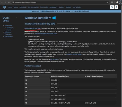 Postgresql Installation Steps On Windows