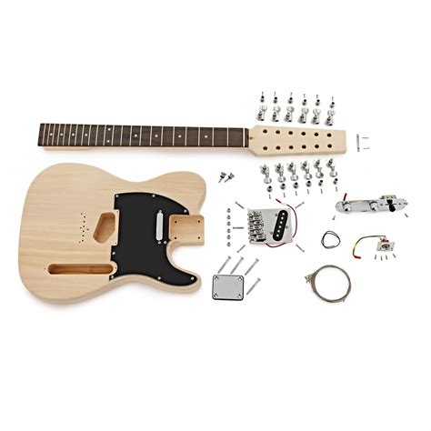 Kit De Montaje De Guitarra Eléctrica De 12 Cuerdas Con Cutaway