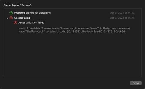 Xcode 16 Issue Naverthirdpartyloginframework Contains Bitcode