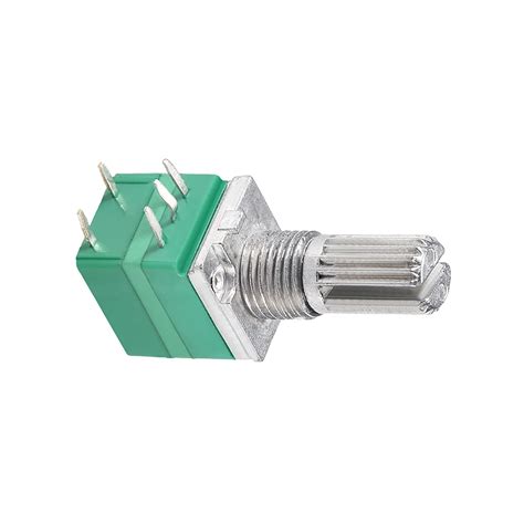 Buy B100k 100k Dual Rotary Potentiometer 5 Pin Pin Online At
