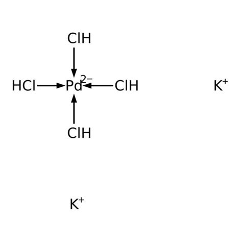Potassium Tetrachloropalladateii Min 320 Pd Thermo Scientific