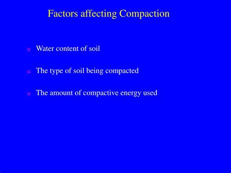 PPT Compaction PowerPoint Presentation Free Download ID 424420