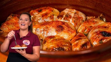 Новогодишни ЗЕЛЕВИ САРМИ с Кълцано Месо Чифликчийски САРМИ в Гювеч