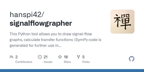 Github Hanspi Signalflowgrapher This Python Tool Allows You To Draw Signal Flow Graphs
