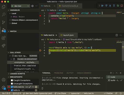 🐛 How To Debug Typescript And Jest Via Vscode Katopz Medium