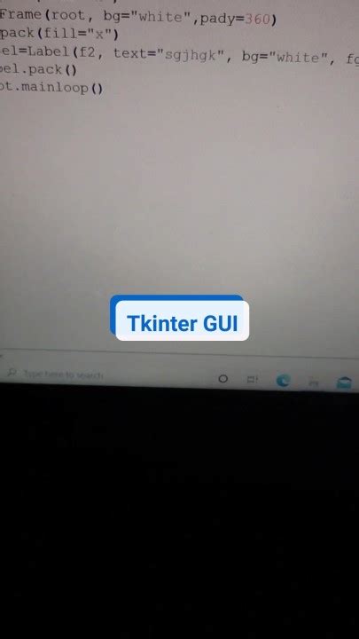 Muskan Pandey On Linkedin First Gui Using Tkinter Module In Python Notepad Static Gui