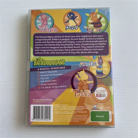 Backyardigans Volume 1 Dvd Region 4 Free Post 6 Musical Adventures 14