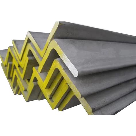 Galvanized Angle Bar Standard Length Customized Sizes Gi Angle Bar