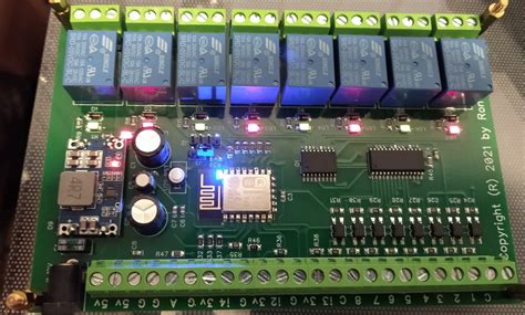 8 Relay Module Tasmota Letsmakerobot