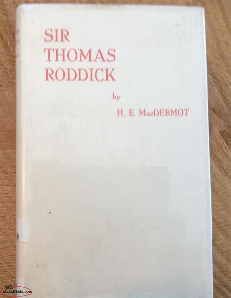 Sir Thomas Roddick 1938 Harbour Grace St Johns Newfoundland