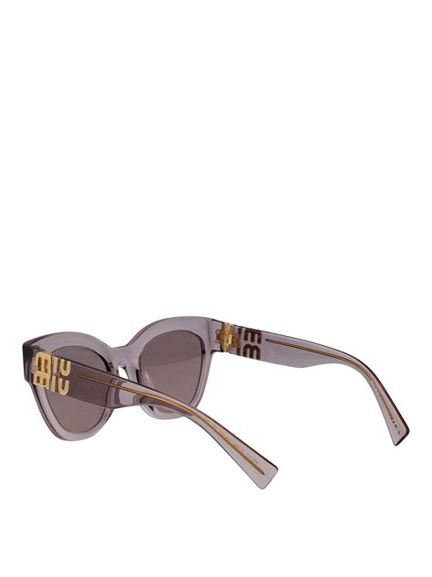 Miu Miu Sunglasses Purple Women 0mu01ys12w20i